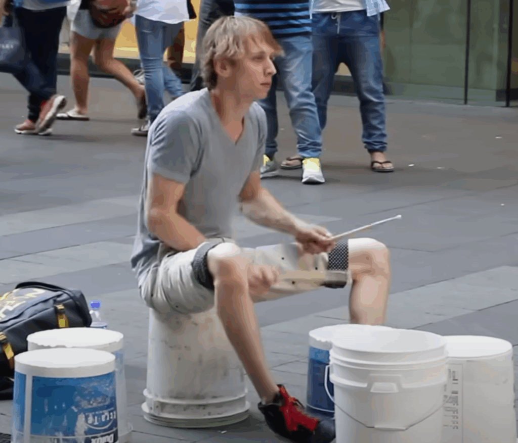 At First No One Paid Attention to This Homeless Drummer — Then He ...